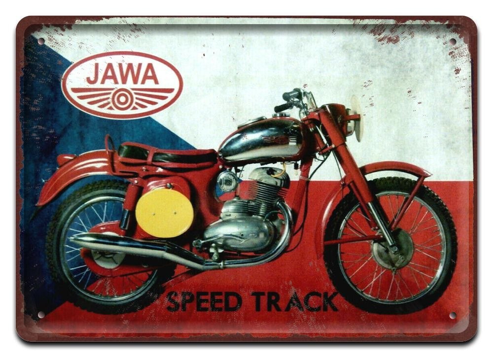 JAWA PLAKAT METALOWY SZYLD OBRAZEK RETRO #20137 | SzyldBaza.pl